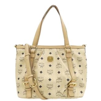 MCM Herren, Pre-Owned, Beige, ONE SIZEGröße