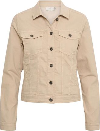 Kaffe Femme, Vestes, Beige, Taille: 38 FR Kazelina Denim Jacket
