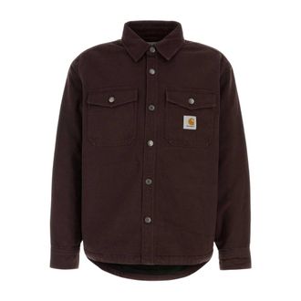 Carhartt Work in Progress Selby Shirt Jac - - Jackets - Herren - Braun - S