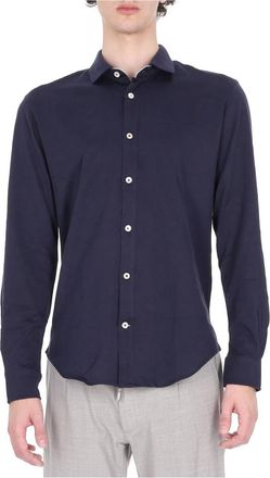 Eleventy Homme, Chemises, Bleu, Taille: S Casual Chemises