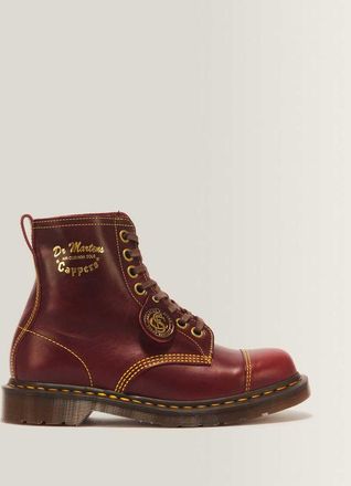 Dr. Martens 1460 Cappers Classic Calf Leder Schn&uuml;rstiefel in Rot, Gr&ouml;&szlig;e: 36