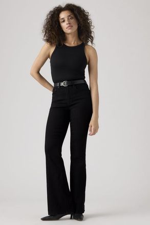 Levi's Jean 726 Taille Haute Flare - Femme - Noir / Midnight Gaze - 23X30