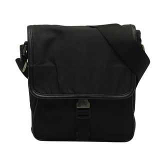 Prada Pre-owned Tessuto Crossbody Bag - - Pre-owned - Damen - Schwarzk - ONE SIZE