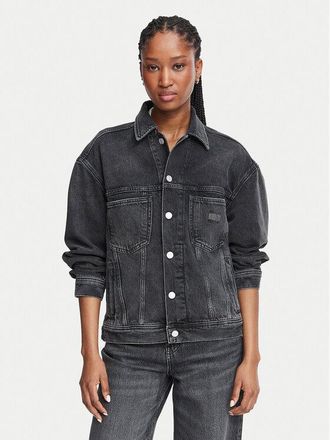 Tommy Jeans Jeansjacke Archive Trucker DW0DW23574 Dunkelgrau Regular Fit