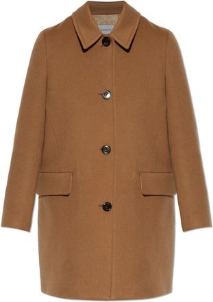 Burberry Manteau en laine Gosford - Femme - Manteaux - Brun - Taille: 38 FR