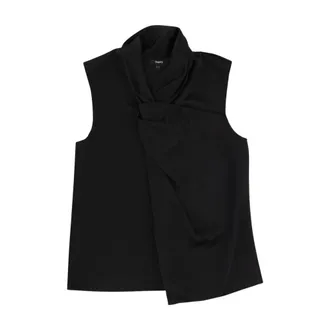 Theory Femme, Tops, Noir, Taille: 36 FR Hauts sans manches
