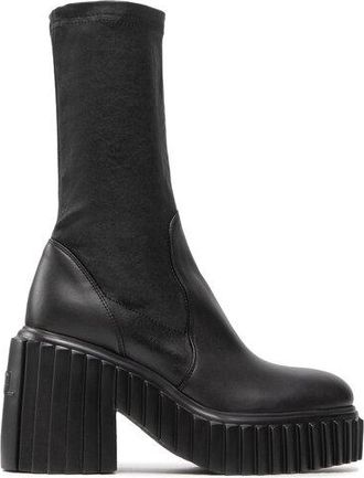 AGL Stiefel Tiggy Stretch 12038/22 Schwarz