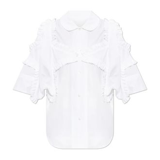 Comme Des Gar&ccedil;ons Shirt mit dekorativen Details - - Blouses & Shirts - Damen - Wei&szlig; - S