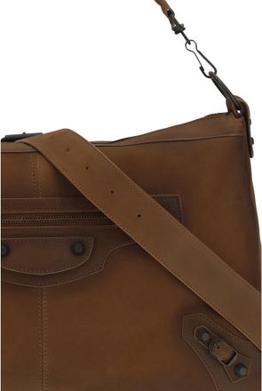 Balenciaga Le City Shoulder Bag - Brown