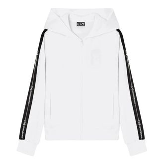 Emporio Armani Logo Series Kapuzenpullover - - Sweatshirts & Hoodies - Damen - Wei&szlig; - M