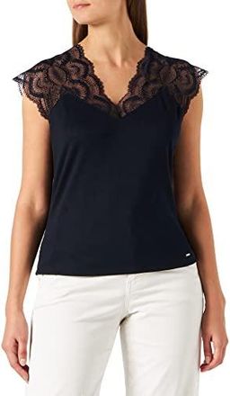 Morgan Femme 222-delo T-shirt, Marine, XS EU