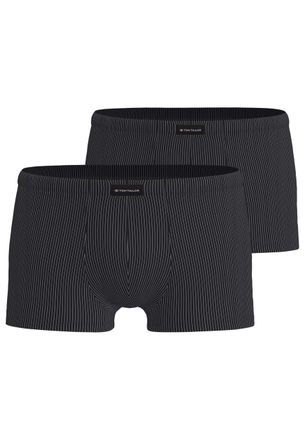 Tom Tailor Herren Pants schwarz Melange 2er Pack 8