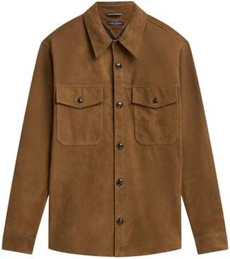 Tommy Hilfiger Veste col classique en cuir