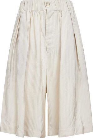 Uma Wang UMA Wang, Femme, Shorts, Beige, Taille: 38 FR Long Shorts