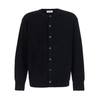Dunst Rundhalsausschnitt Strickjacke - - Knitwear - Herren - Schwarzk - L