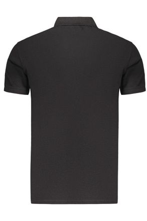 Marina Militare Poloshirt Elegantes Herren Kurzarm-Polohemd in Schwarz mit