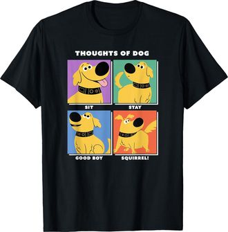 Disney Pixar Up Dug Thoughts Of Dog Expressions Box Up T-Shirt