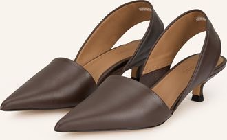 Flattered Slingpumps Ninni braun