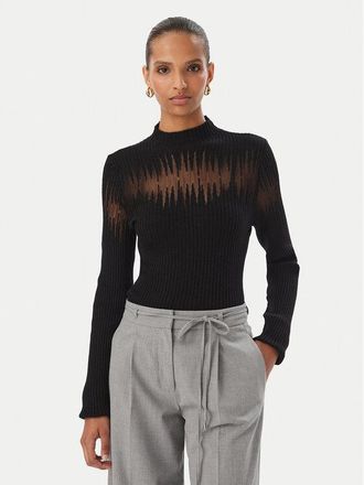Rinascimento Rinascimento Bluse CFM0012380003 Schwarz Slim Fit