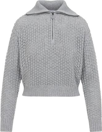 Max Mara Femme, Pulls, Gris, Taille: 38 FR Tequila Pullover