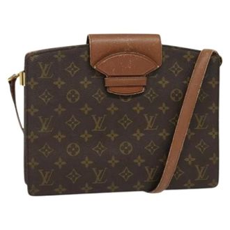 Louis Vuitton Pre-owned Toile sacs-louis-vuitton - Femme - Pre-owned - Brun - Taille: ONE Size