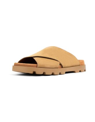 Camper Herren Brutus K100775 X-Strap Sandal, Mittelbraun 015, 44 EU