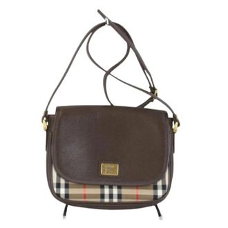 Burberry Sac bandouli&egrave;re vintage Pre-owned - Femme - Pre-owned - Brun - Taille: ONE Size