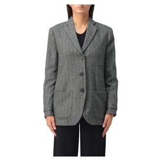 Giorgio Armani Stylische Jacken - - Jackets - Damen - Grau - S
