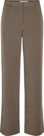 Sams&oslash;e & Sams&oslash;e Femme, Pantalons, Brun, Taille: 38 FR Wide Pantalons