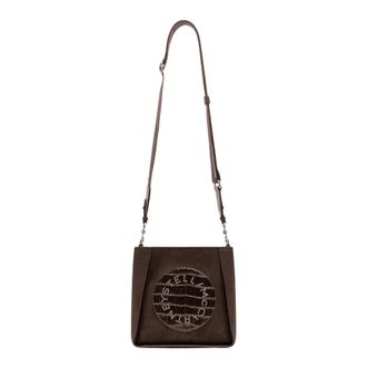 Stella McCartney Logo Umh&auml;ngetasche - - Bags - Damen - Braun - ONE SIZE