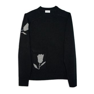 Soulland Frank Pullover - - Knitwear - Herren - Schwarzk - M/L