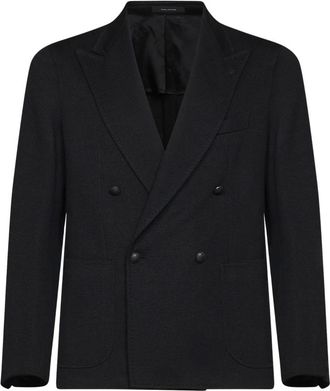 Tagliatore Warner Blazer - - Jackets - Herren - Schwarzk - XL