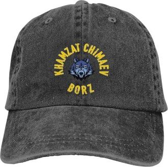Generic Casquette de baseball tch&eacute;tch&egrave;ne loup voyou brave multicolore chapeau &agrave; visi&egrave;re pour femme Khamzat visi&egrave;re personnalis&eacute;e chapeaux de protection cadeau