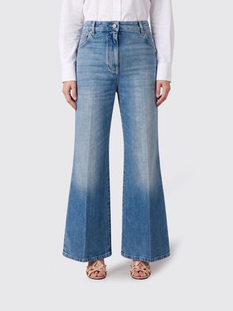 Valentino Garavani High-Waist Flare Jeans aus Baumwolldenim