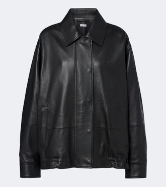 Loewe Oversize-Jacke aus Leder