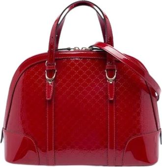 Gucci Pre-owned Cuir sacs-gucci - Femme - Pre-owned - Rouge - Taille: ONE Size