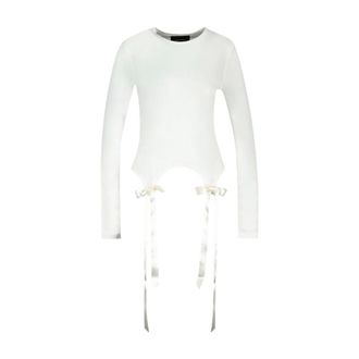 Simone Rocha Damen, Oberteile, Beige, SGr&ouml;&szlig;e
