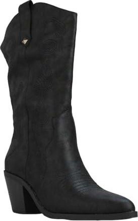 Rocket Dog Bottes western Feria pour femme, Noir, 38 EU