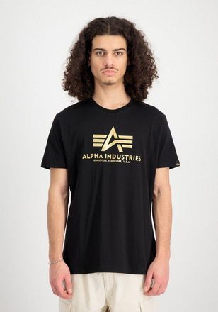 Alpha Industries Rundhalsshirt Basic T Carbon