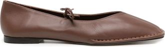 Alohas Sway Leder Ballerina - - Shoes - Damen - Braun - 40 EU