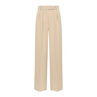 Maliparmi Maliparmi, Femme, Pantalons, Beige, Taille: 40 FR pantaloni poliestere