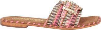 Colors Of California MONOBAND SANDAL IN RAFFIA