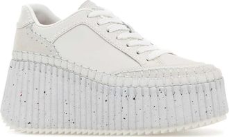 Chlo&eacute; White Sneaker