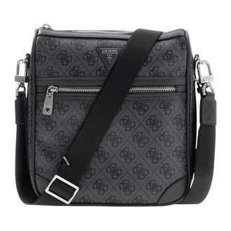 Guess Homme, Sacs, Noir, Taille: ONE Size Milano Quattro G Crossbody