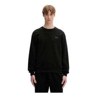 Kenzo Signature bestickter Pullover - - Sweatshirts & Hoodies - Herren - Schwarzk - S