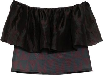 Cynthia Rowley haut Eugenia - Noir