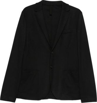 Harris Wharf London Homme, Vestes, Noir, Taille: XL Superfine Merino Blazer