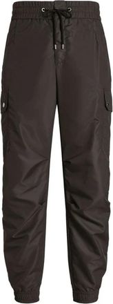 Dolce & Gabbana Homme, Sport, Gris, Taille: L Pantalon Cargo en Toile de Nylon