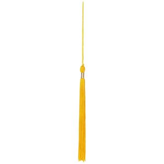 Lierys Tassel Quaste f&uuml;r Doktorhut - Flexibel anpassbar - Accessoire mit Eleganz - Vielseitig einsetzbar - Saison&uuml;bergreifend - Unisex-Design gelb