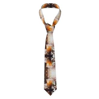 Generic Cravate DAffaires Th&eacute; Au Lait Confortable Necktie Classique Cravate Pour Homme Pour &Eacute;v&eacute;nements Remise De Dipl&ocirc;me F&ecirc;te